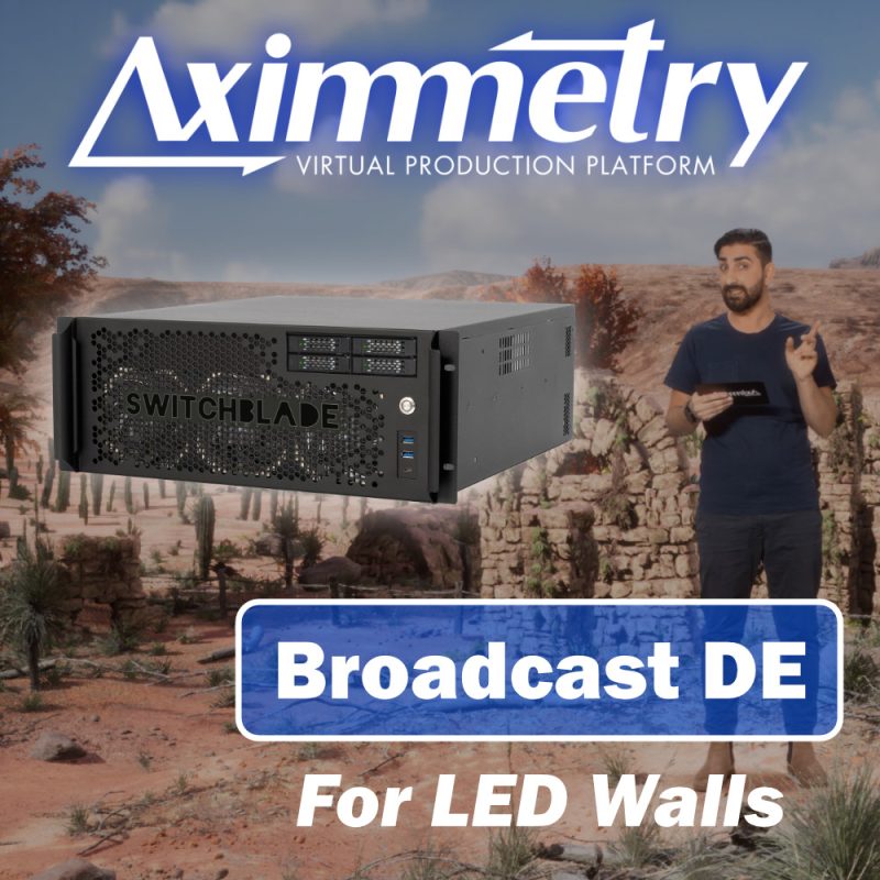 Aximmetry – Virtual Set