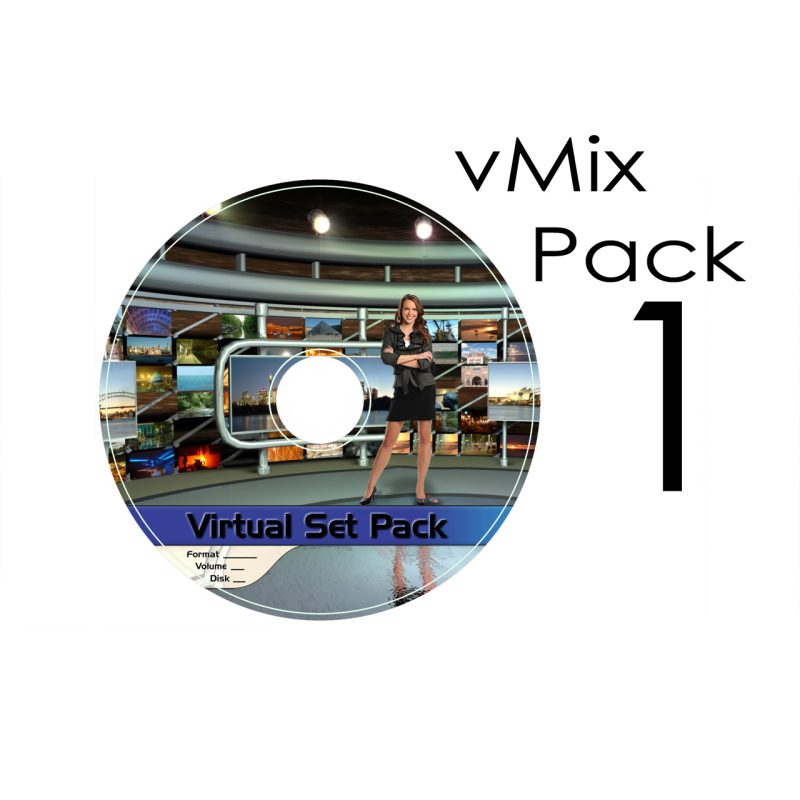 Virtual Set Pack One for vMix – Virtual Set
